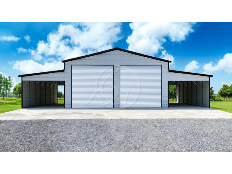 54x35x13/11 Vertical Roof Barn - Bull Buildings